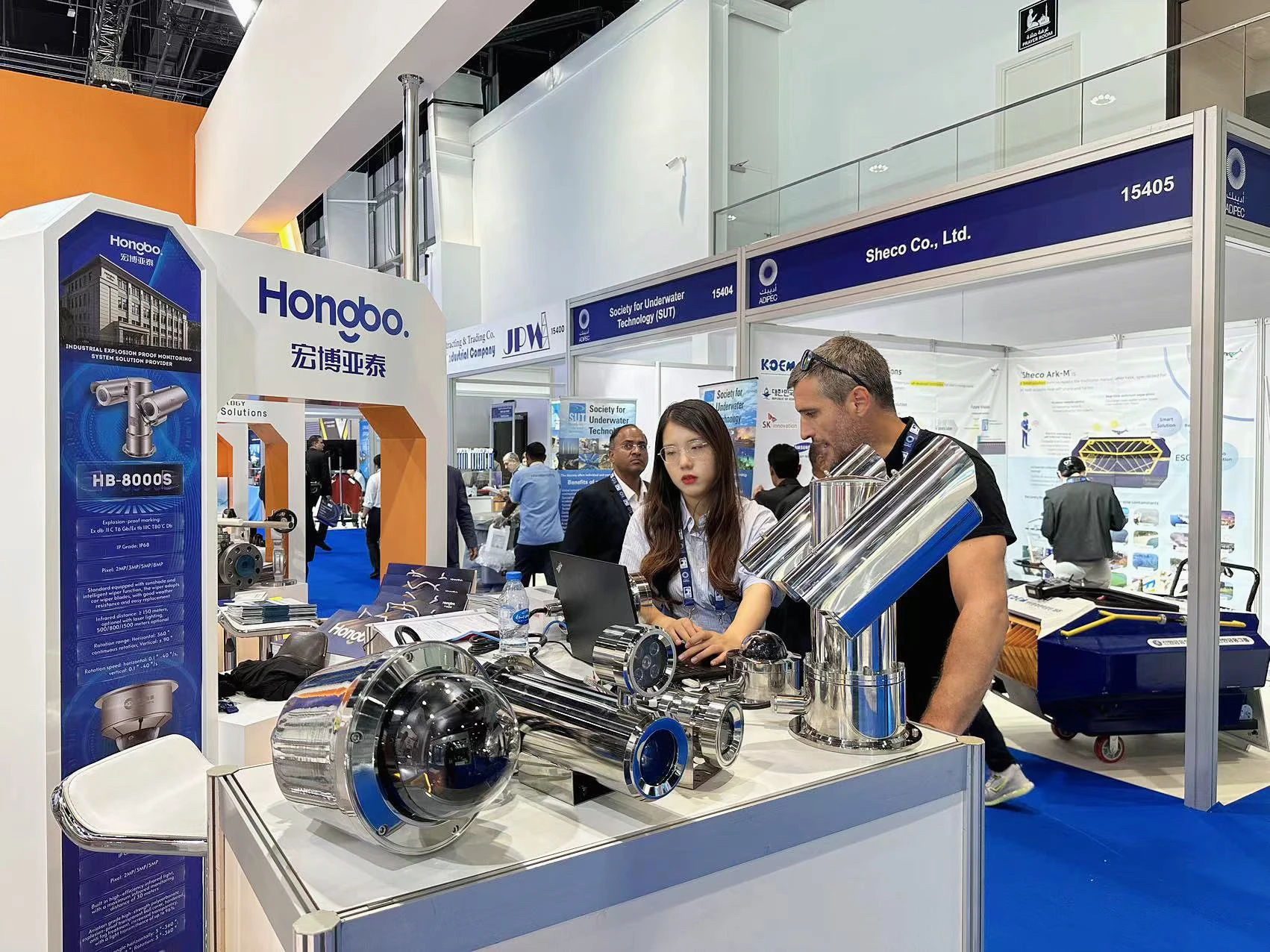 ATEX & IECEx 4K Explosion-proof Infrared IR High-definition Pan-tilt Integrated PTZ Camera ...