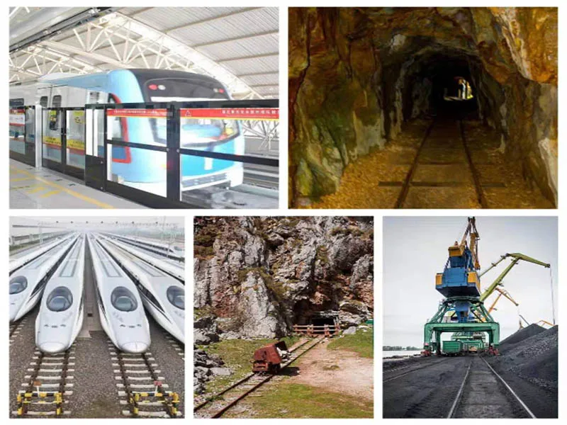 Heavy Railway Steel Rail 45mn 60kg/m Railroad Heavy Steel Rail Track ...
