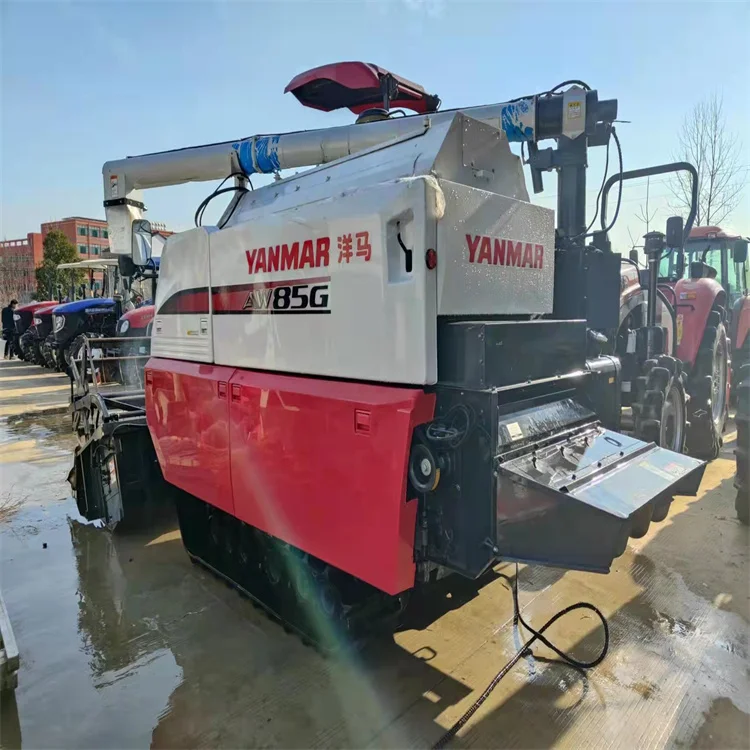 Yanmar AW85G Rice Combine Harvester - Low Price & High Efficiency