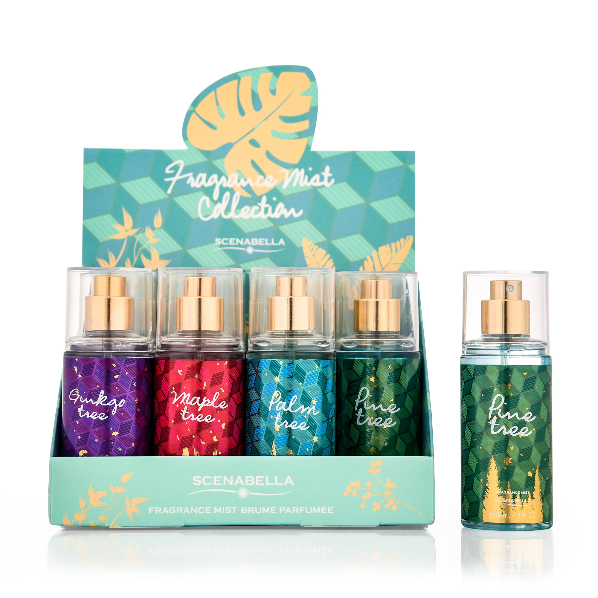 High Quality 88ML Mini Fragrance Collection Mist Sets Freshing Body ...