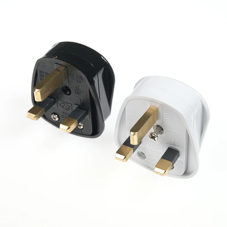 Uk British Standard 250v 3a/5a/13a 3 Pin Flat Plug Bs 1363 Uk Top Plug