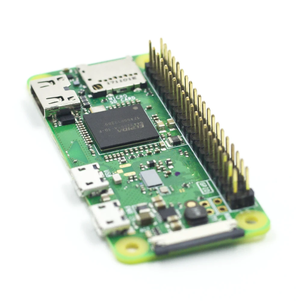 Raspberry Pi Zero WH Board 1GHz CPU 512MB RAM with WIFI & PI0 RPI 0 W ...
