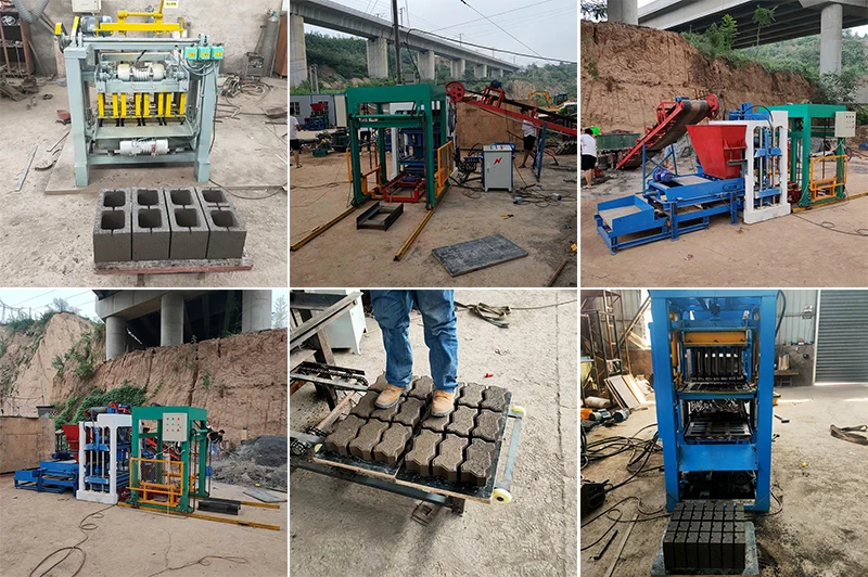 Manual Semi Automatic Interlocking Hollow Cement Concrete Block Making ...