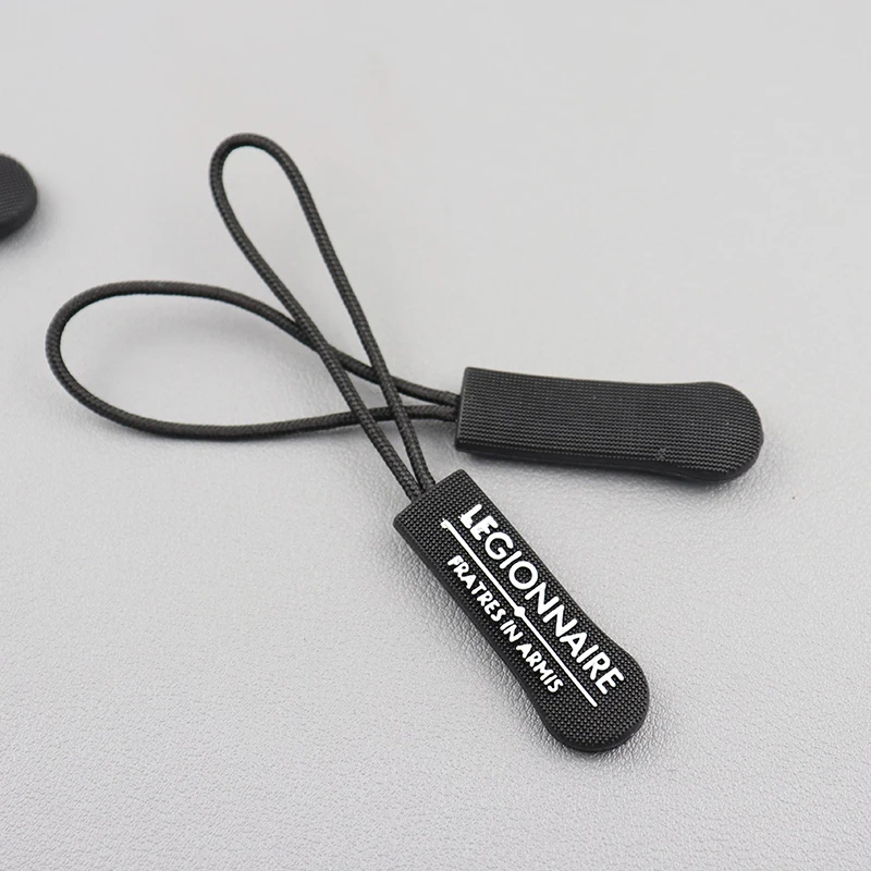 Custom Silicone Rubber Soft Pvc Zipper Puller for Bag Garment Handbag ...