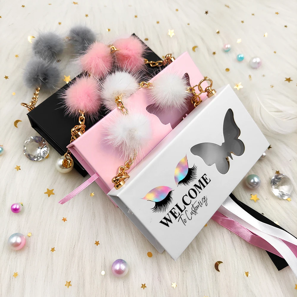 Empty Eye Lash Packaging Box - Luxury 3D Mink Lashcases
