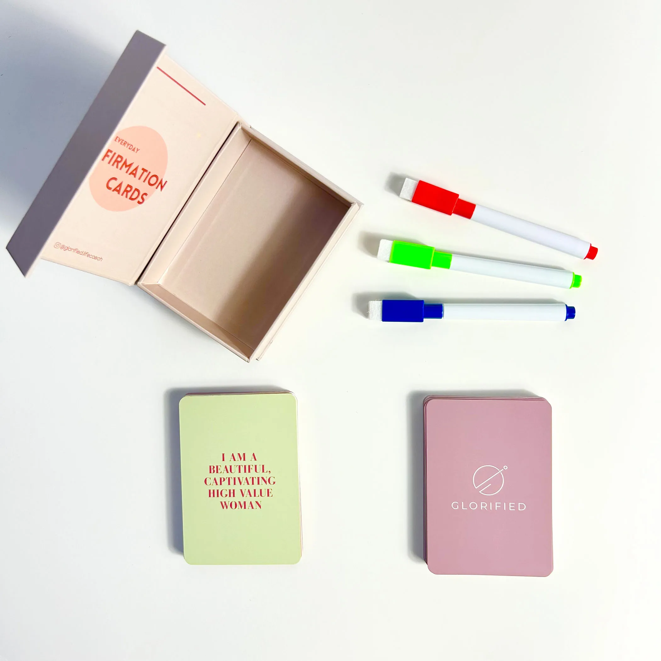 High Quality Fun Daily Inspirational Card Game with Custom Printing