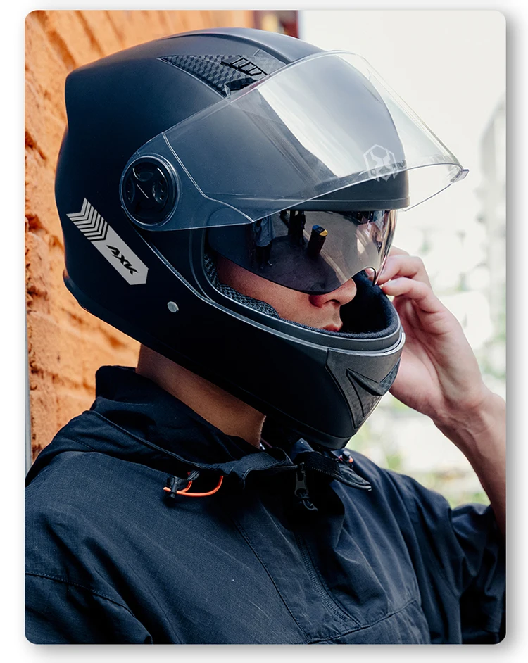 Men's Full Face Racing Helmet Women's Classic Helmet Accessories ...