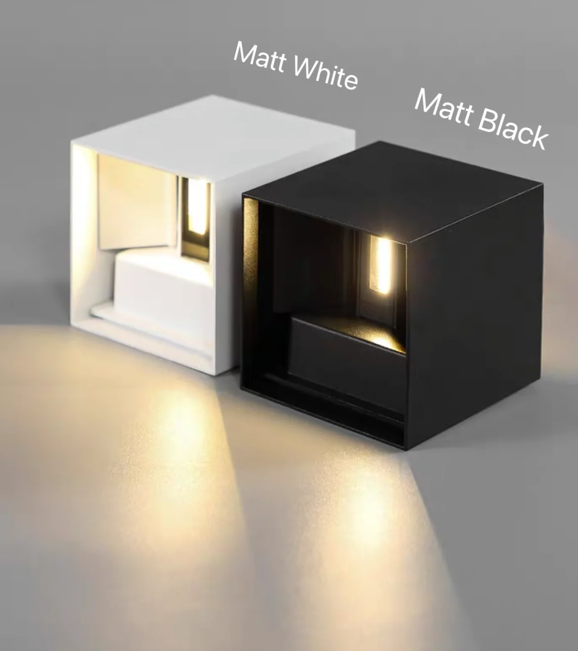 Modern Surface Mounted LED Wall Lamps - Adjustable & Waterproof