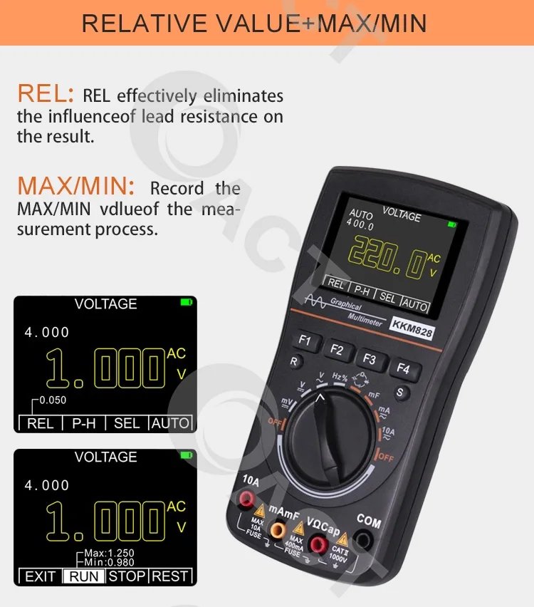 Automotive Oscilloscope Multimeter Led Oscilloscope Multimeter Et828 2 In 1 - Buy Oscilloscope ...