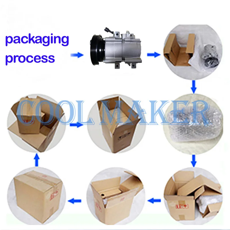 6seu14c For Bmw E60 E61 Ac Compressor 64526980044 8fk351114-271 447190-9950 Dcp05062 6980044 ...