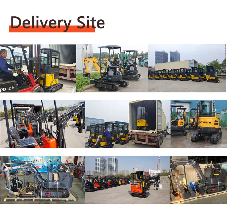 Electric Mini Excavators - High Power, Small Footprint