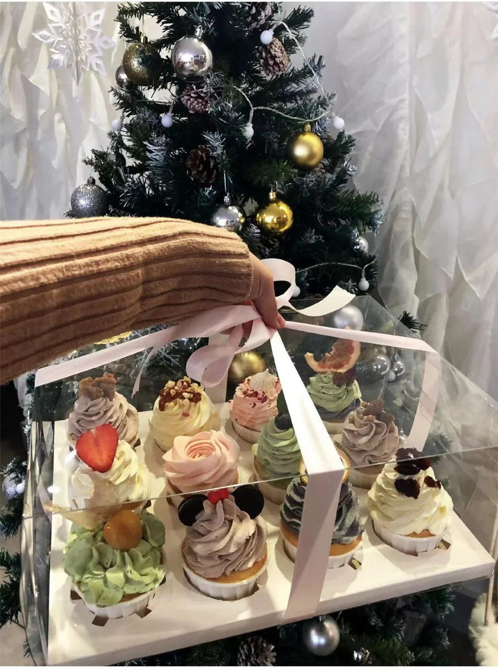 Wholesale Cupcake Boxes - Clear, Transparent, and Stylish