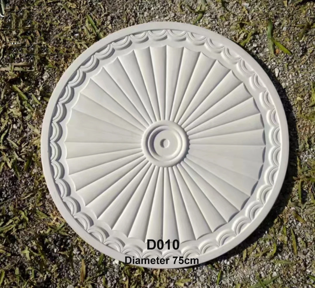 Gypsum Ceiling Decorative Fiberglass Lamp Mold Making Silicone Mold for ...