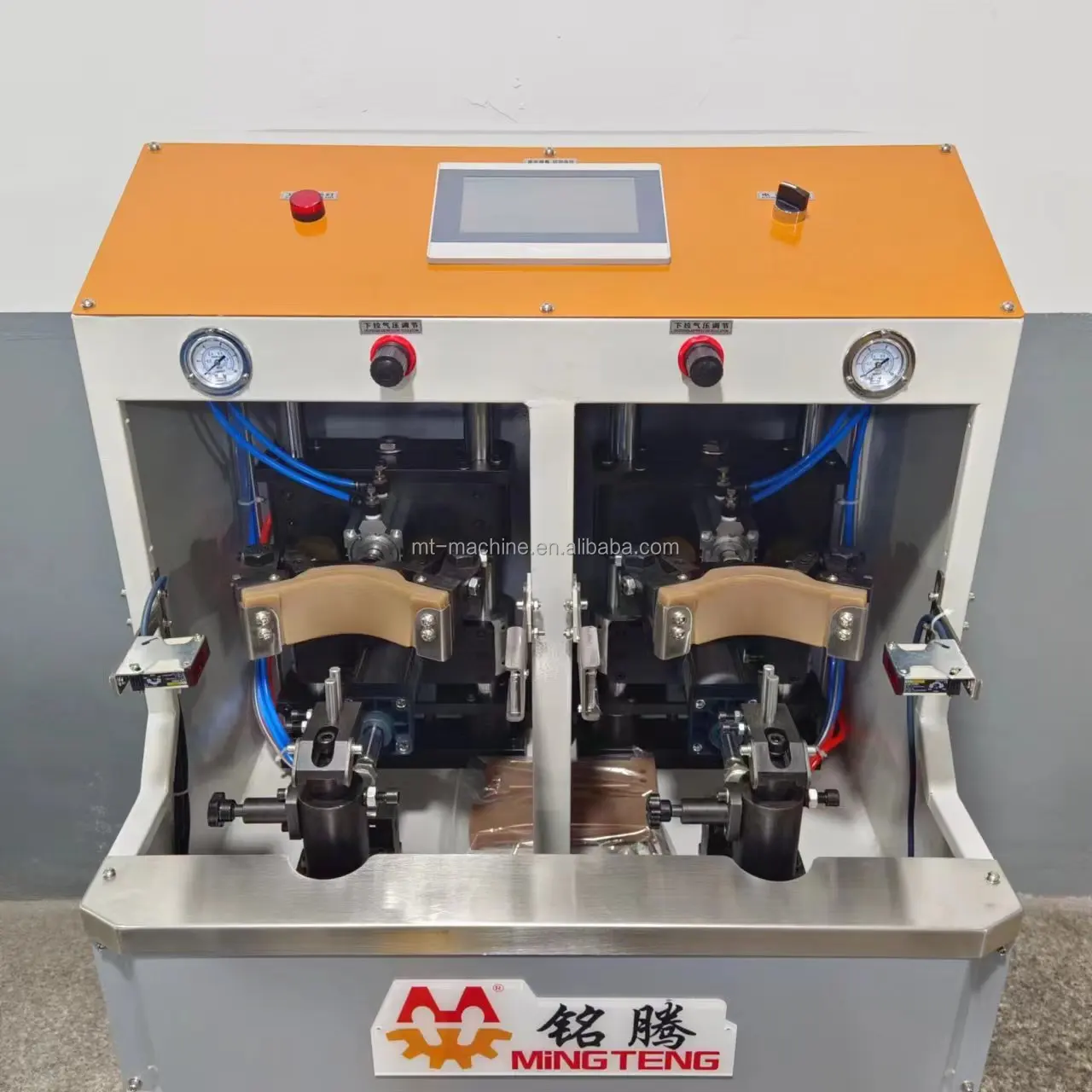 Shoe Last Pulling Machine - Double Station Efficiency