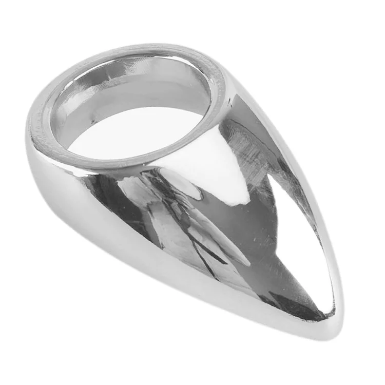 Teardrop Cock Ring - Durable Stainless Steel Penis Ring