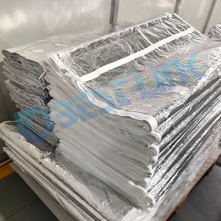 Micro Fiber Glass Cryogenic Heat Insulation Materials Aluminum Foil ...