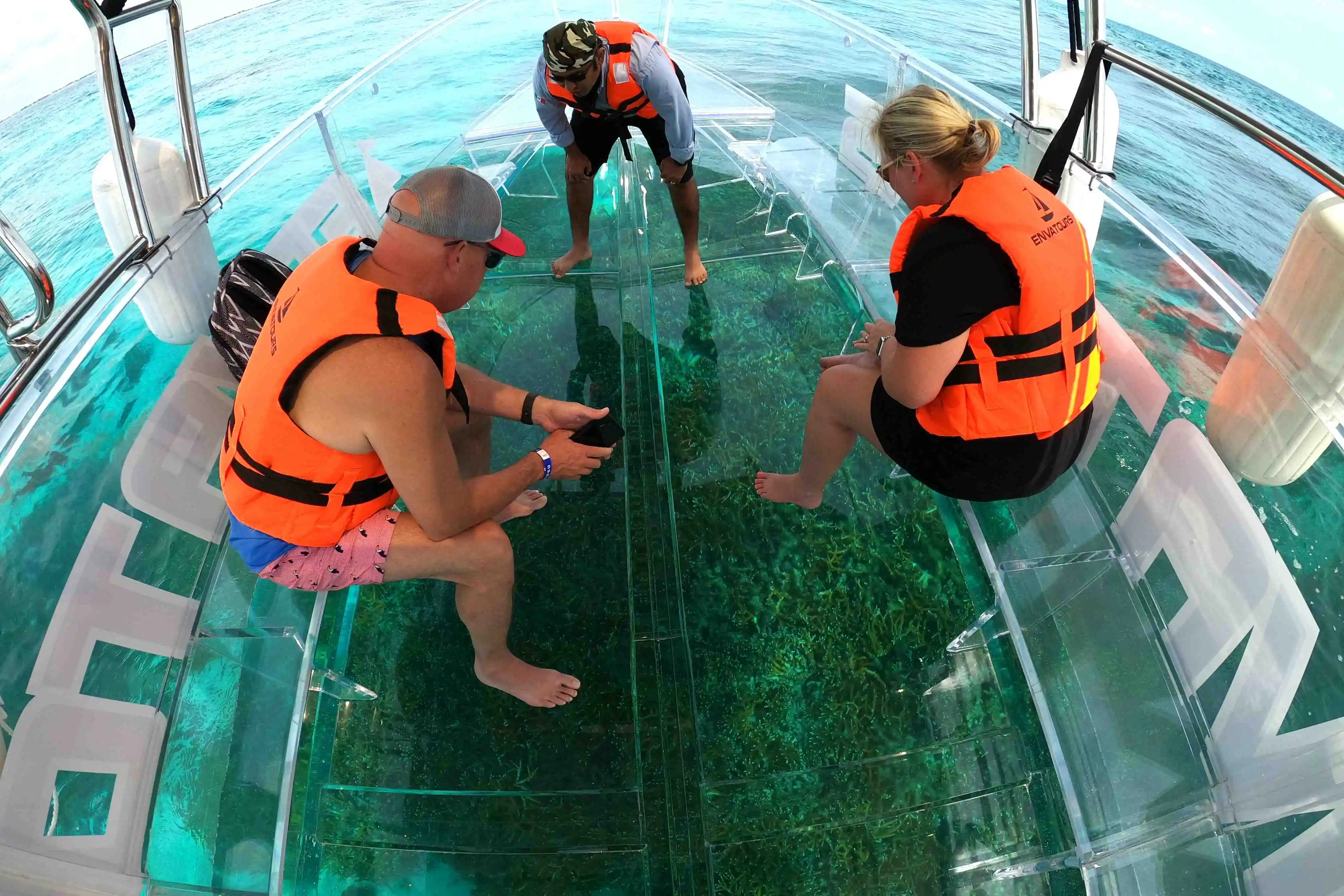 Big Clear Boat with Engine - Custom Designs for Lakes & Rivers