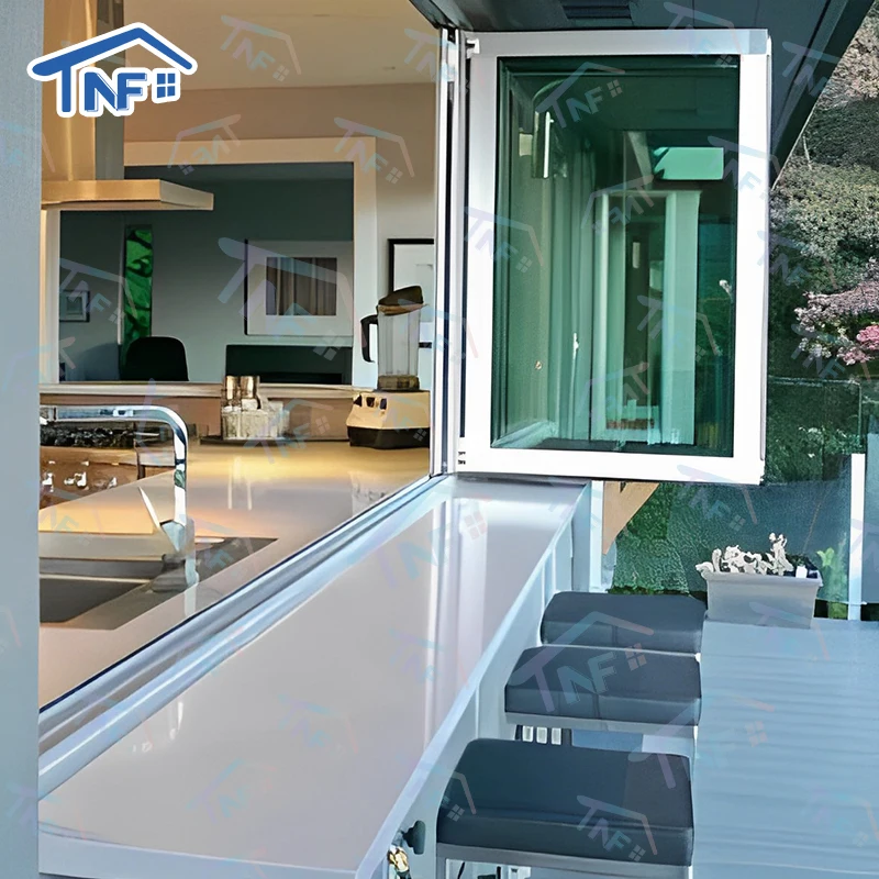 Factory Customized Aluminum Bifold Window Screen Kitchen Exterior ...