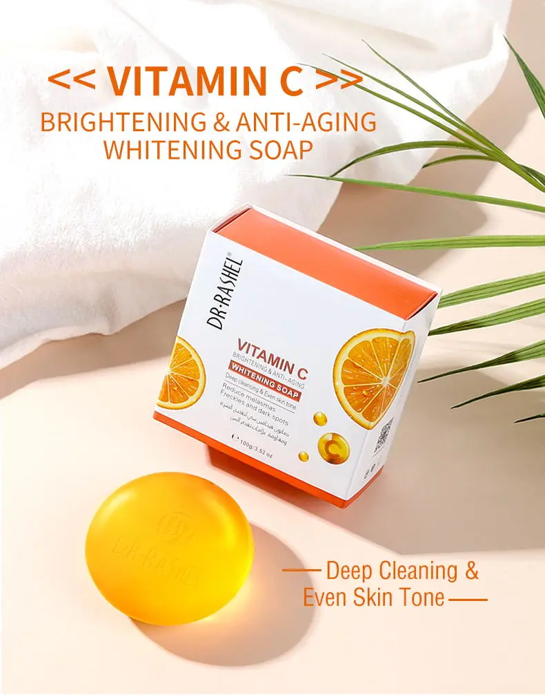 Dr Rashel Skin Care Deeply Cleaning Vitamin C Soap 100g Hand Soap Face Wash Face Body ...