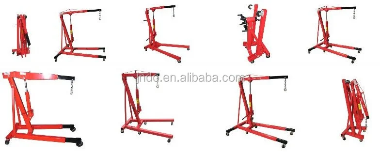 Foldable 360 Degrees Engine Lifter 1ton 2ton 3ton Workshop Mini Crane ...