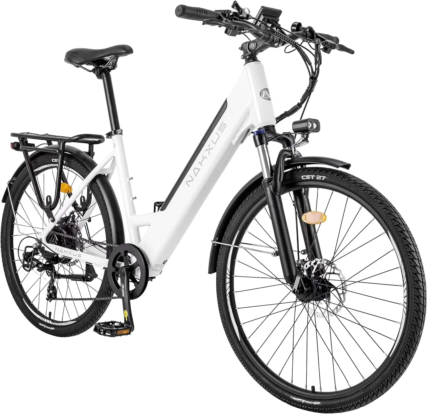 NAKXUS 26M208 Smart City Bike 36V Lithium Battery Bluetooth Digital ...
