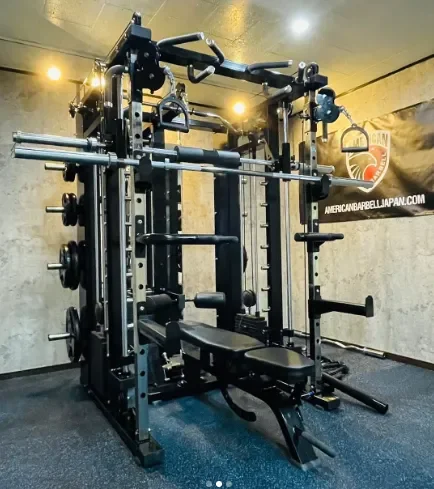 Multifunction Steel Smith Machine & Functional Trainer for Gym