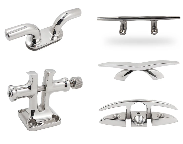 Dock Bollard 316 Stainless Steel Cleat - Shenghui Marine Hardware