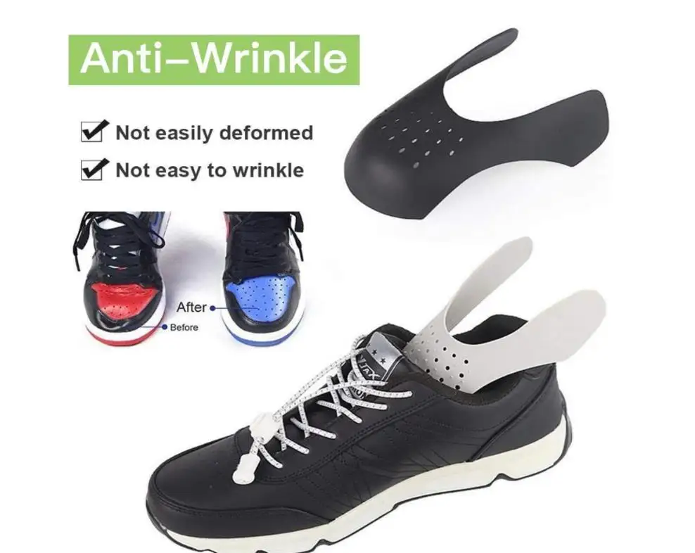 Sneaker Shield Head Stretcher Anti-wrinkle Shoe Crease Protector For ...