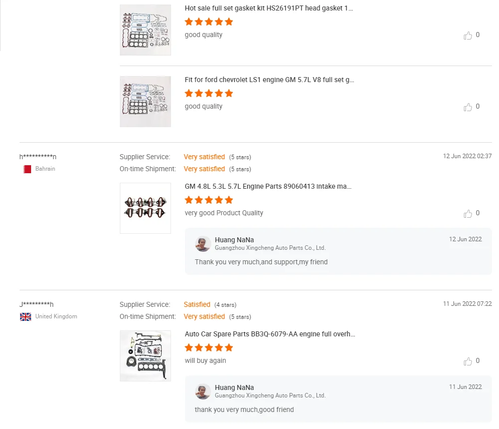 6.2L Engine Auto Parts - Valley Cover Gasket Kit 12610141