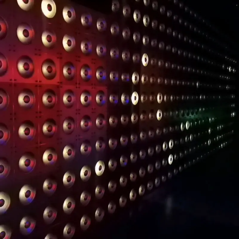 Mechanical Interactive Kinetic Art Led Lighting Wall Installation Human ...