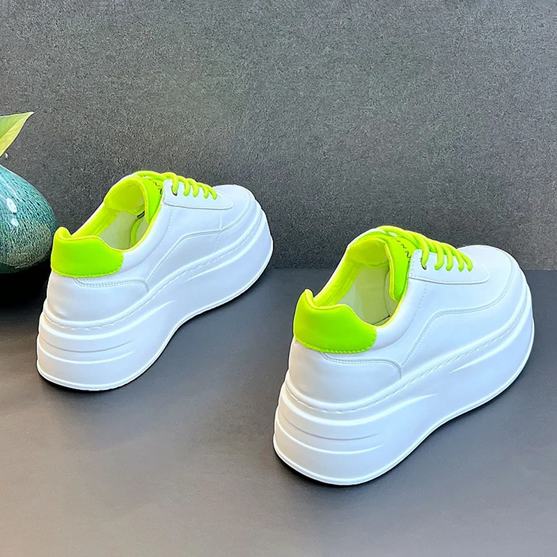 Custom New Brand Design Fashion Trendy White Shoes