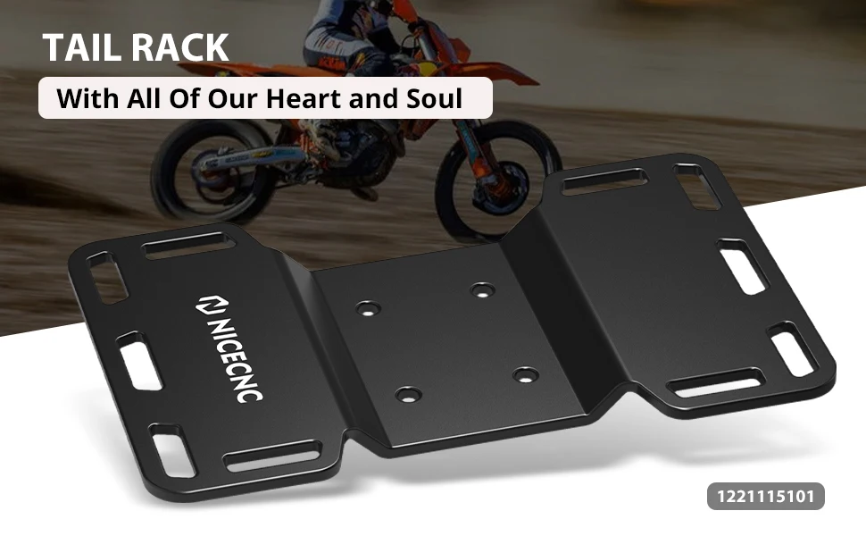 Nicecnc Rear Tail Luggage Rack Kit For Ktm 125-250 350 450 530 Sx Xc F ...