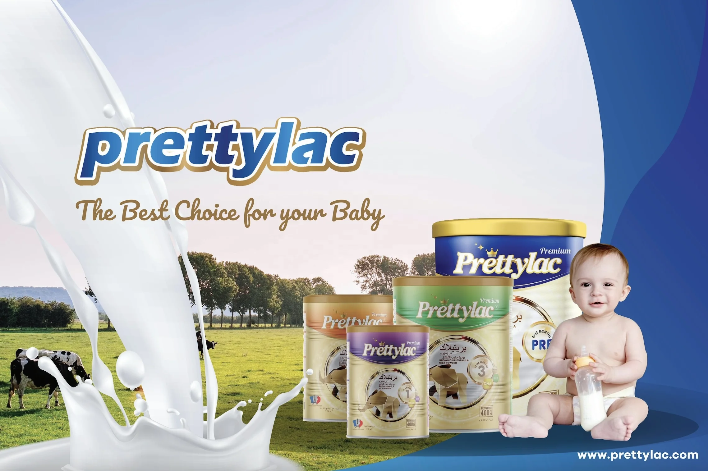 Prettylac Premium Infant Formula Milk Powder / Prettylac Premium Baby ...