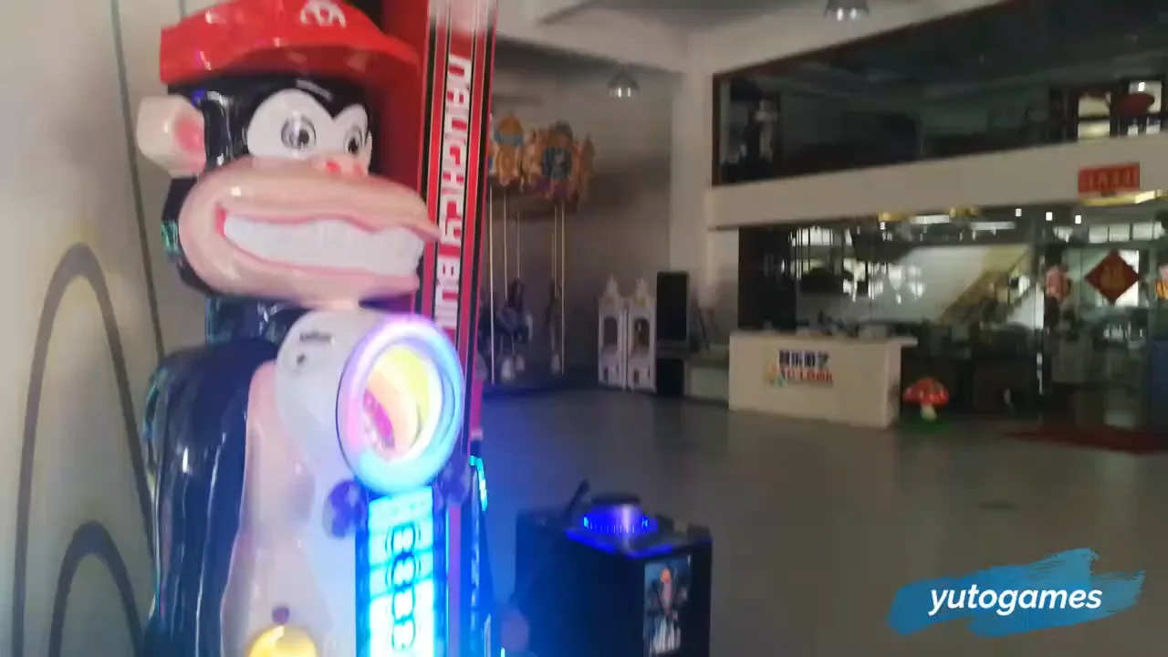 Hotselling Coin Operated Hit Monkey Hammer Amusement Redemption Lottery ...