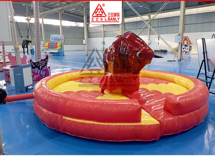 Adults Riding Machine Rodeo Ride Bull Bouncer Inflatable Rodeo Bull ...