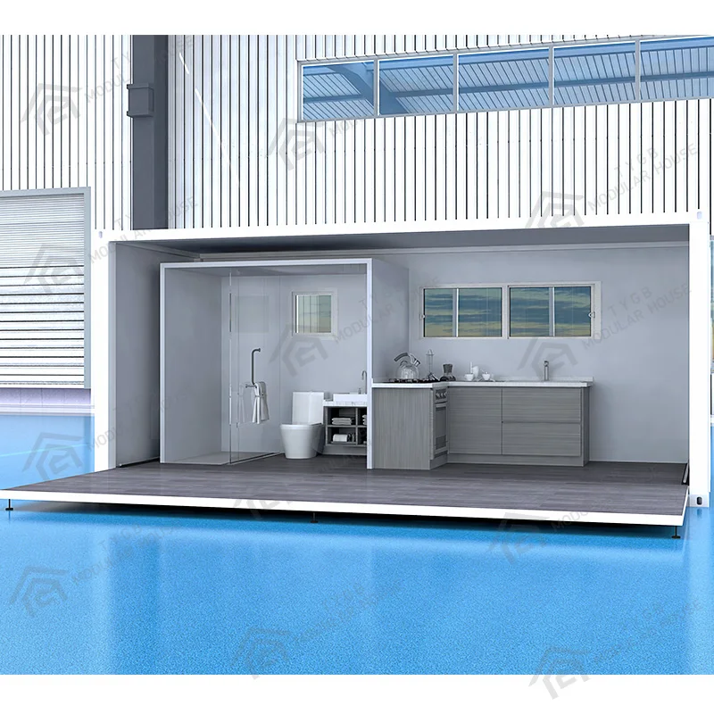 Modern Design Extendable Steel Structure Tiny Prefab Slide Out ...