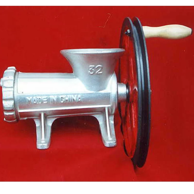 Manual Cast Iron Meat Mincer - Vintage Style Grinder for Efficient Meat ...