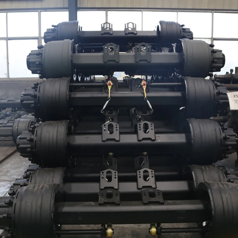 Heavy Duty Bpw Trailer Axle Kit 13t-20t Trailer Axle Suitable For Semi ...