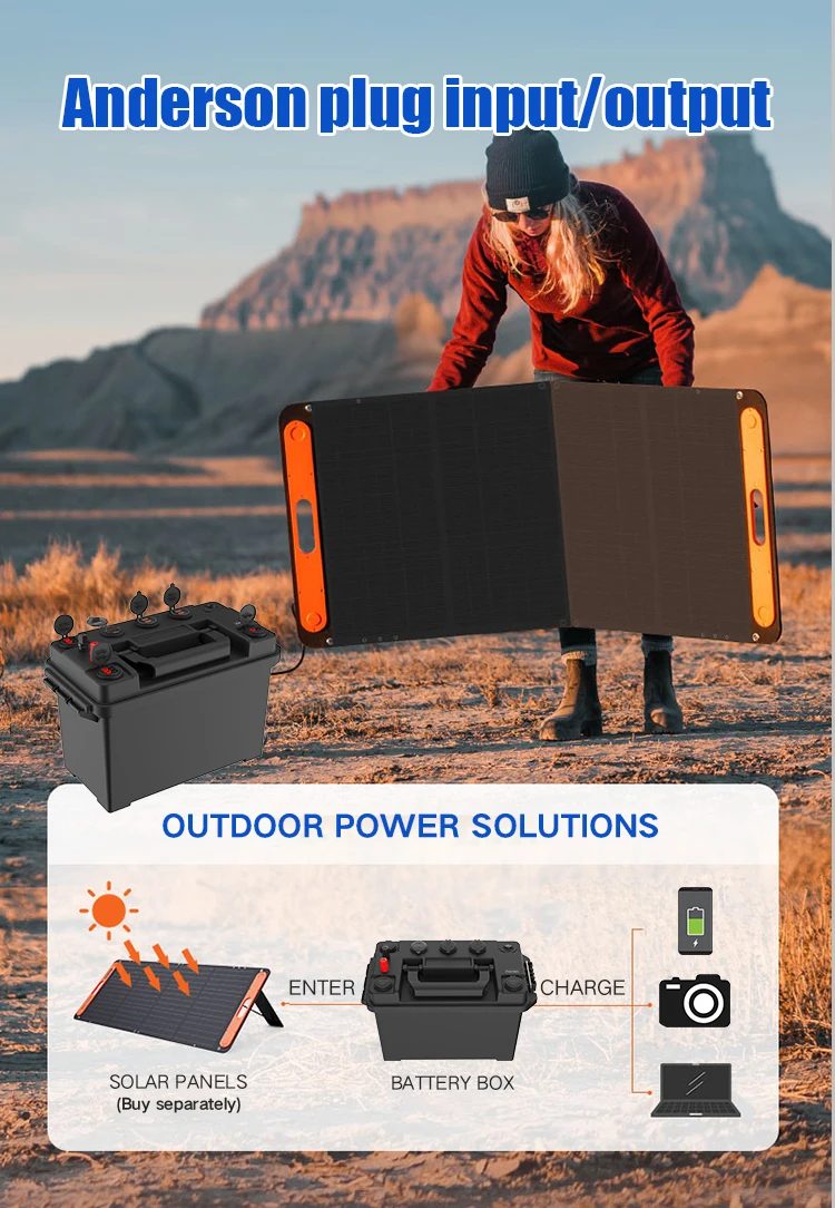 Outdoor Camping Plastic Diy Battery Case Portable Dual Usb Solar Power ...