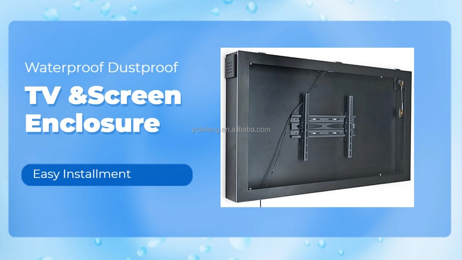 Customized 55'' Outdoor Waterproof Non Touch LCD Display