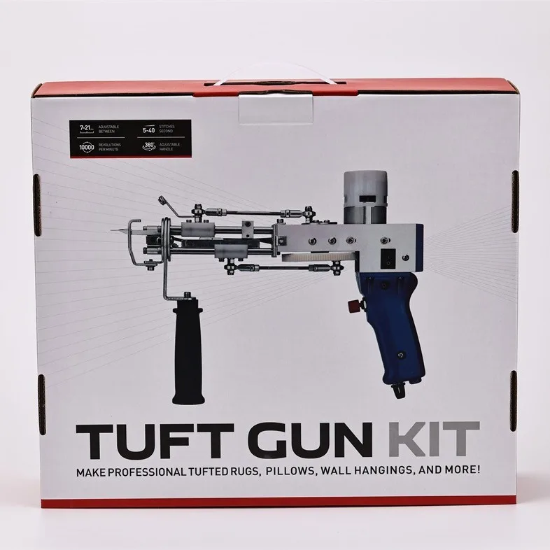 2-in-1 Electric Carpet Weaving Gun and Tufting Gun Machine Pusher ...