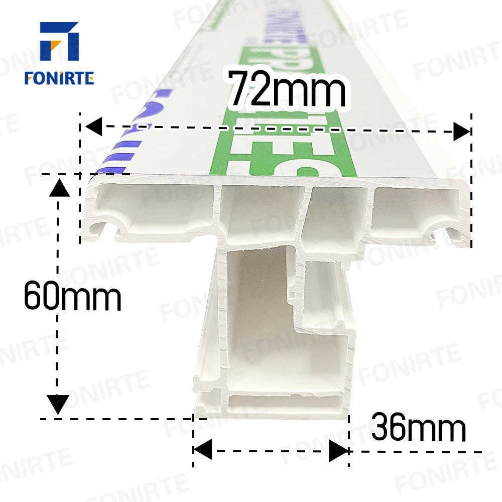 60MM Casement Window PVC Profile - Modern Style & Durability