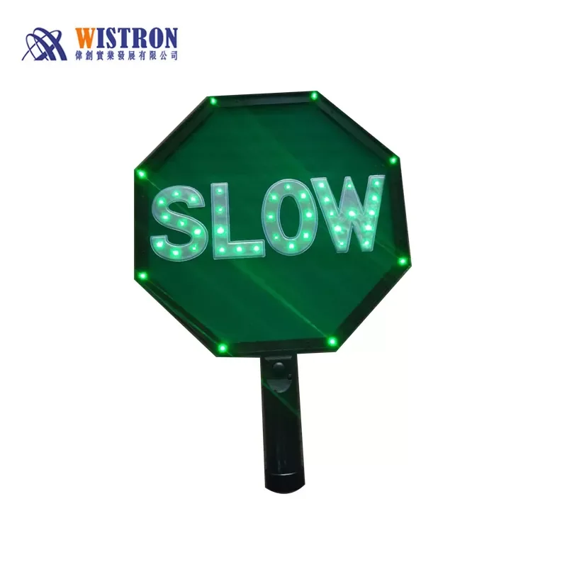 Two-way Handheld Led Traffic Sign Stop Light Lamp Car Indicator Warning ...