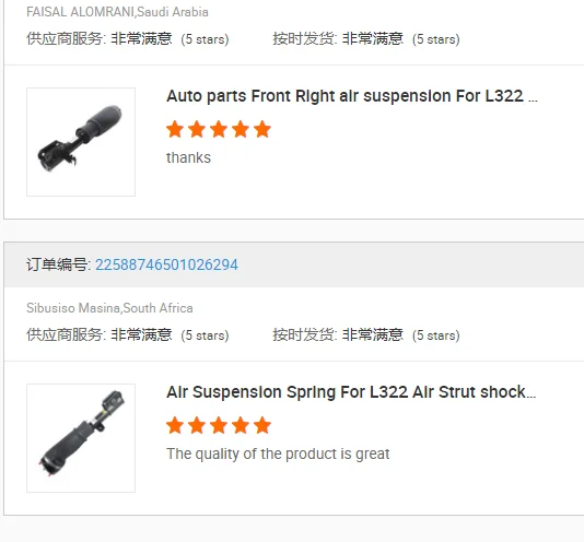 Ben-z C292后弹簧空气悬架2923200600 2923201100 2923201600的汽车零件空气减震器 - Buy 空气减震器 ...