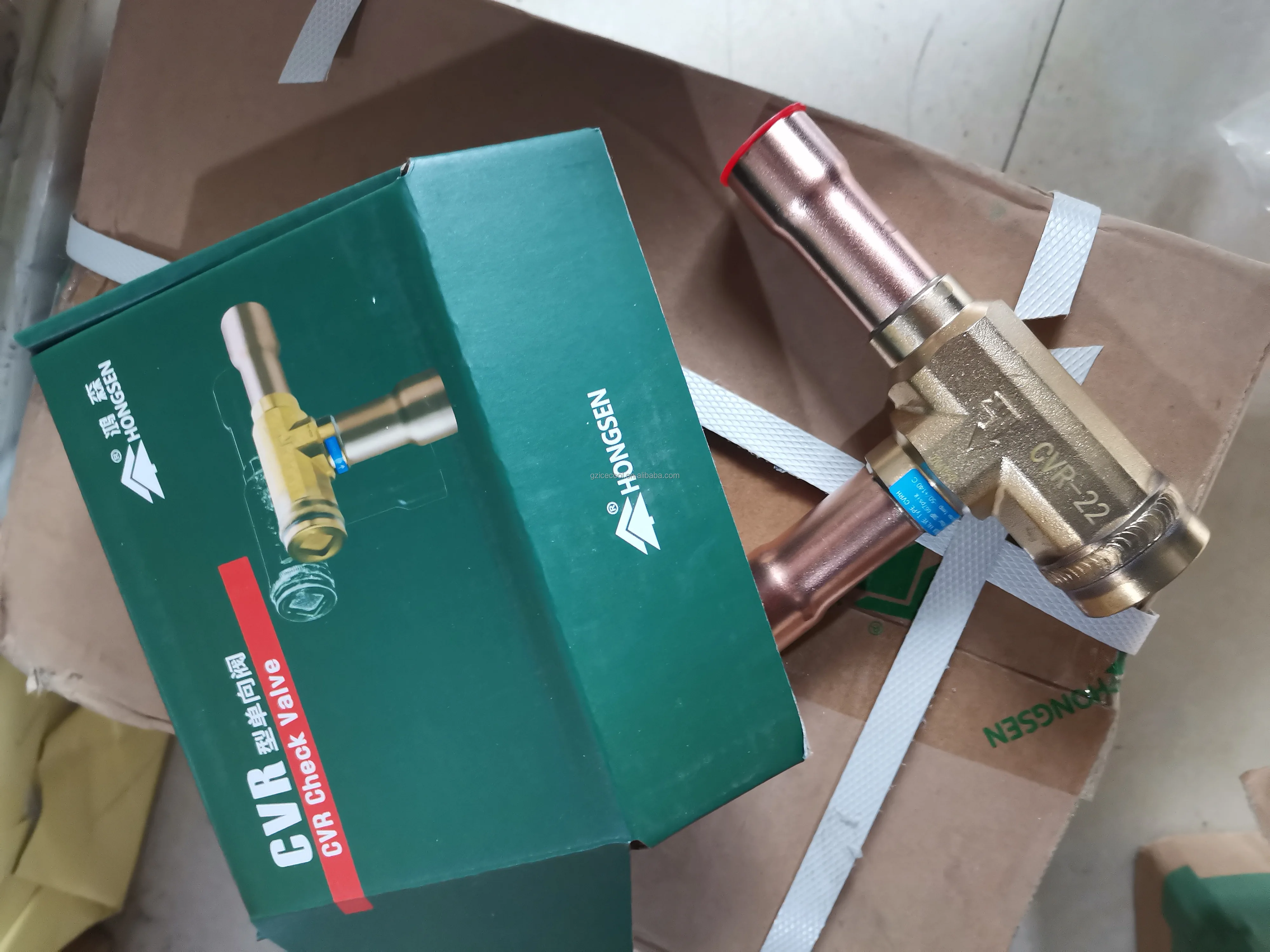 Hongsen Cv Series Refrigeration Brass Check Valve 1/2 3/8 1/4 5/8 7/8 3 ...