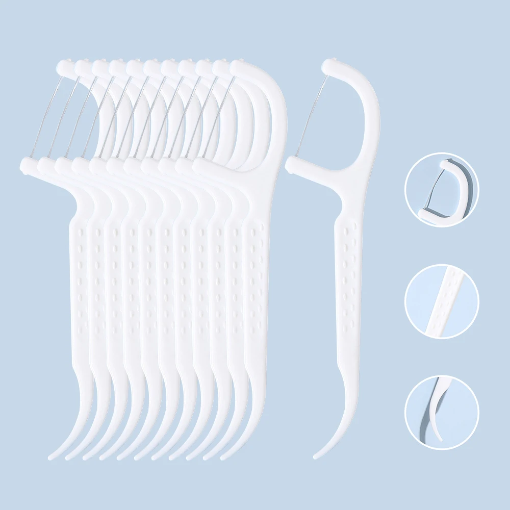 Reusable Teeth Flosser Toothpicks Container Storage Box