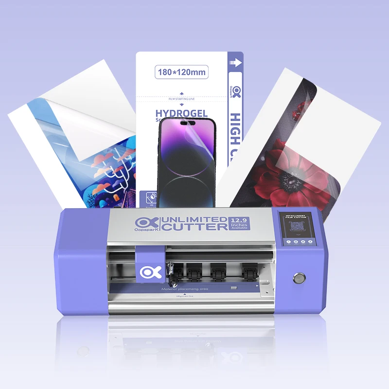 Unlimited Mobile Phone Tpu Hydrogel Film Plotter Cutting Machine Screen ...