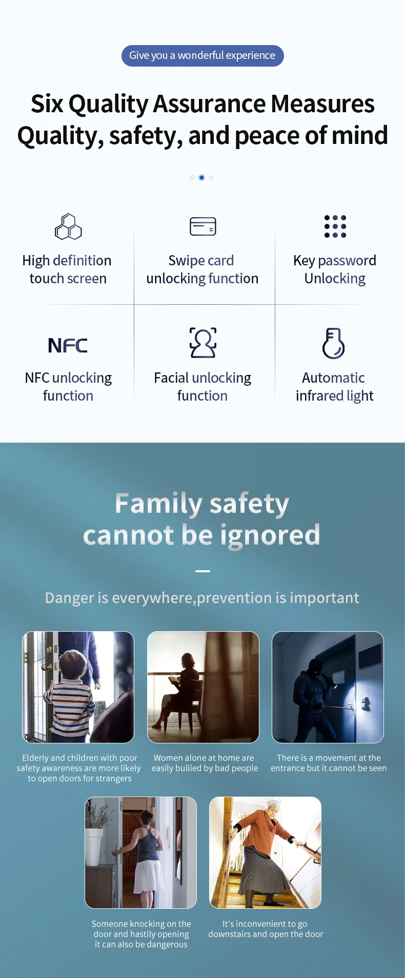 90s Facial Recognition Visual Intercom Doorbell Access Control System,5 ...