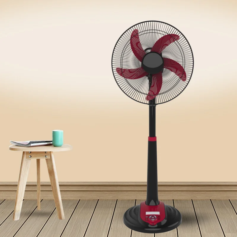 16 Inch Rechargeable Stand Fan With Lead Acid Battery With Remote ...