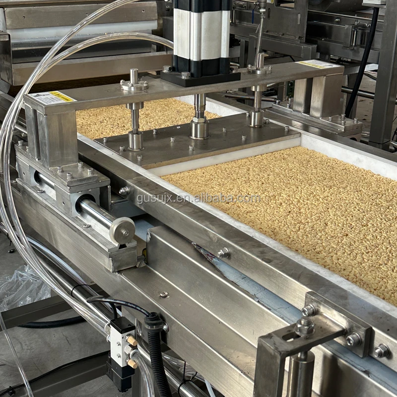 GUSU TPX Series PLC Core Automatic Cereal Bar Line Biscuit Making ...